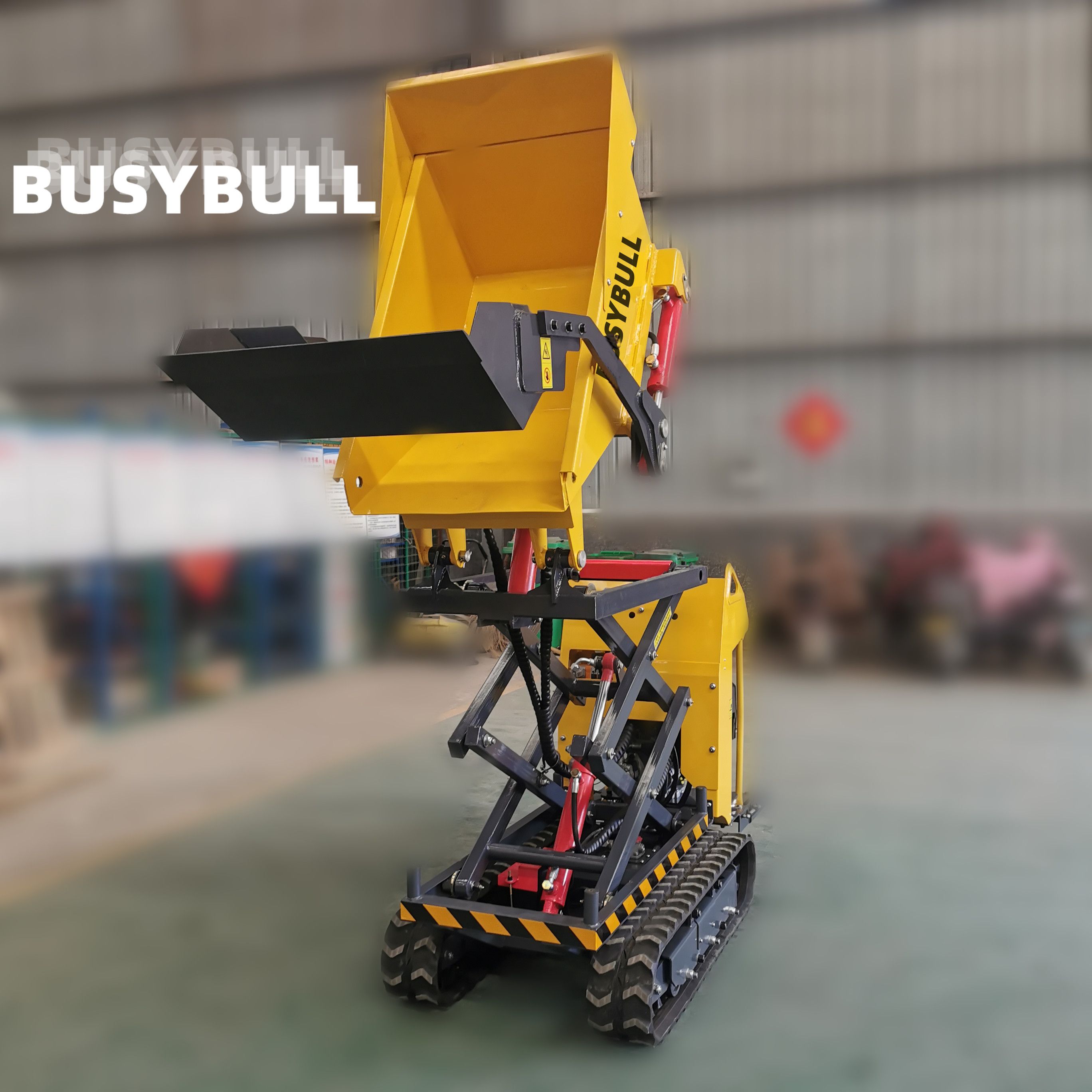 Buy Mini Liftable Self-loading Crawler Dumper Bd05-bh1200 With 500kg ...