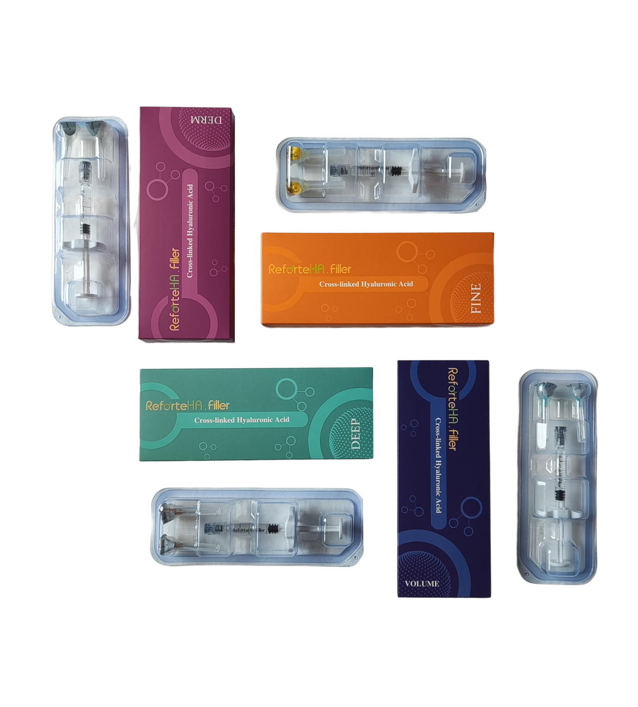 Buy Reforteha.filler Hyaluronic Acid Dermal Filler Fine,derm, Deep ...