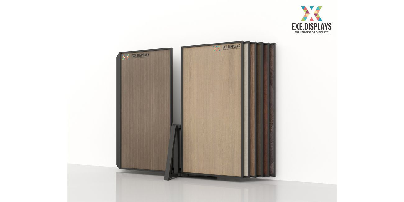 Buy G4 Book Display Panels For Timber Samples1 from Foshan EXE.Display ...