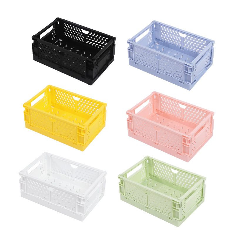 Buy Medium Folding Plastic Storage Basket from Suzhou Hengshuo Imp ...