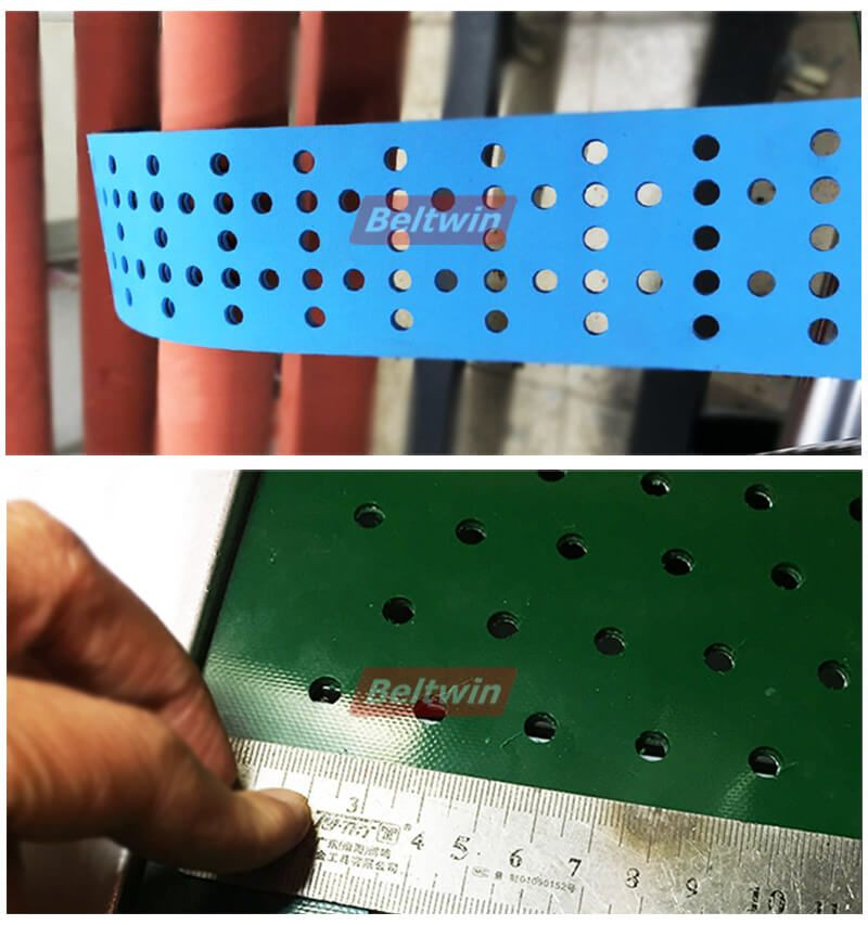 Buy Pvc Pu Rubber Conveyor Belt Perforating Machine Holes Drilling Td ...