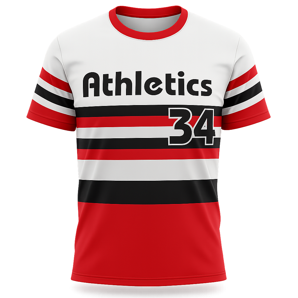 Buy Athletics Custom Sublimated Jerseys, Stripes, Sublimation from 3H ...
