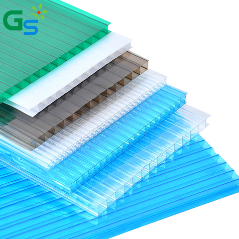 Buy 10mm Multiwall Polycarbonate Hollow Sheet Wall Decoration Material ...