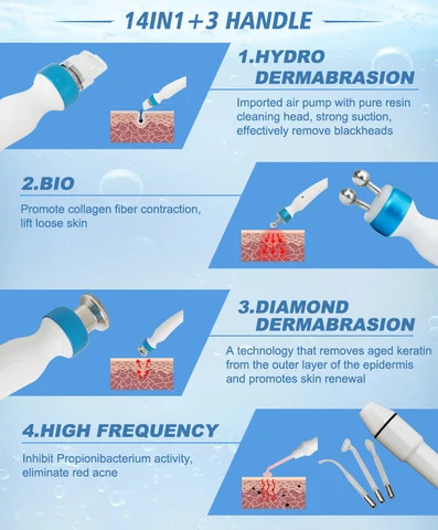 Buy 15 In 1 Aesthetic Medicine Skin Rejuvenation Professional Hydro ...