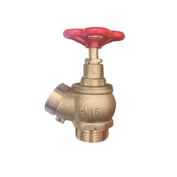 Buy 2 Inch Fire Hose Landing Valve Angle Type Hydrant Valve from ...