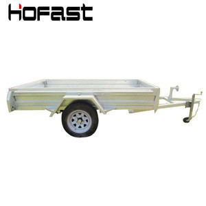 Buy 2018 China Single Axle Bolted Aluminum Small Box Trailer from ...