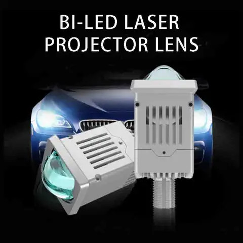 Buy 2023 Newest H4 Laser Light Lightest Bi-led Real Laser Headlight ...