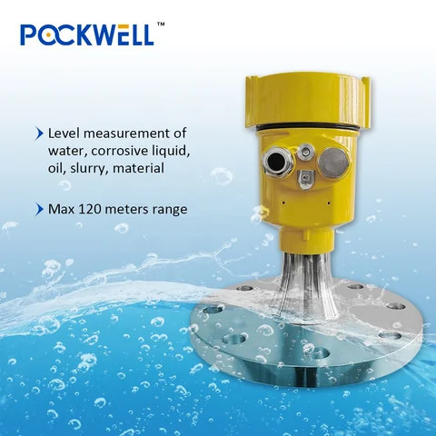 Buy 4-20ma Rs485 10m 30m 80g Radar Level Sensor In Dust Application For ...