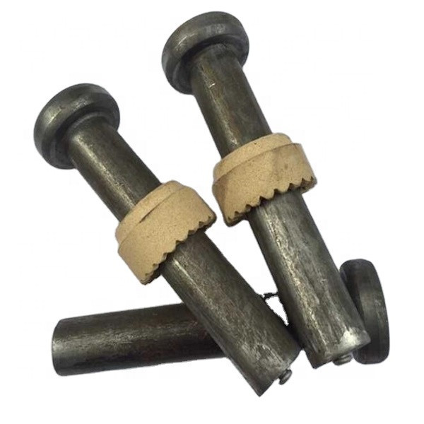 Buy Astm A29 Grade 1020 Weld Stud Shear Connector M13 M16 With Ferrule ...