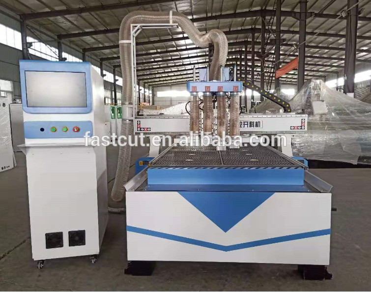 Buy Atc Four Process Pneumatic 4 Spindle Head Wood Cutting Machine Cnc ...