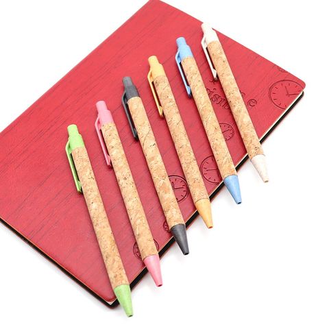 Buy Biodegradable Cork Wood Pen,wheat Straw Ballpoint Pen from Yiwu ...