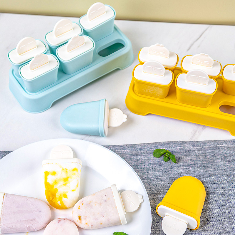 Buy Citylife Different Shape Ice Cube Popsicle Reusable Lid Silicone ...