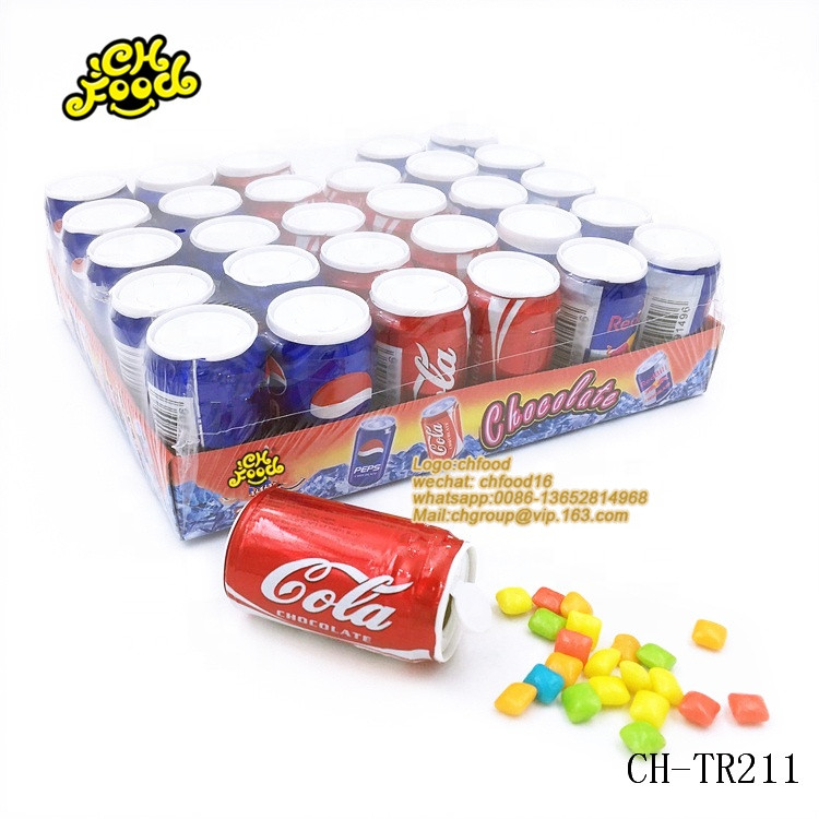 Buy Cola Can Mini Square Bubble Gum from Shantou CH Food Co., Ltd ...