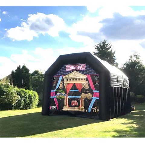 Buy Commercial Cube Inflatable Vip Lounge Inflatable Night Club Tent ...