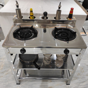 Buy Commercial Gas Stove Standing Gas Cooker Turbo Twister Flame Big ...