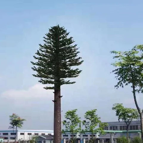 Buy Communication Monopole Tower Bionic Pine Camouflaged Trees ...