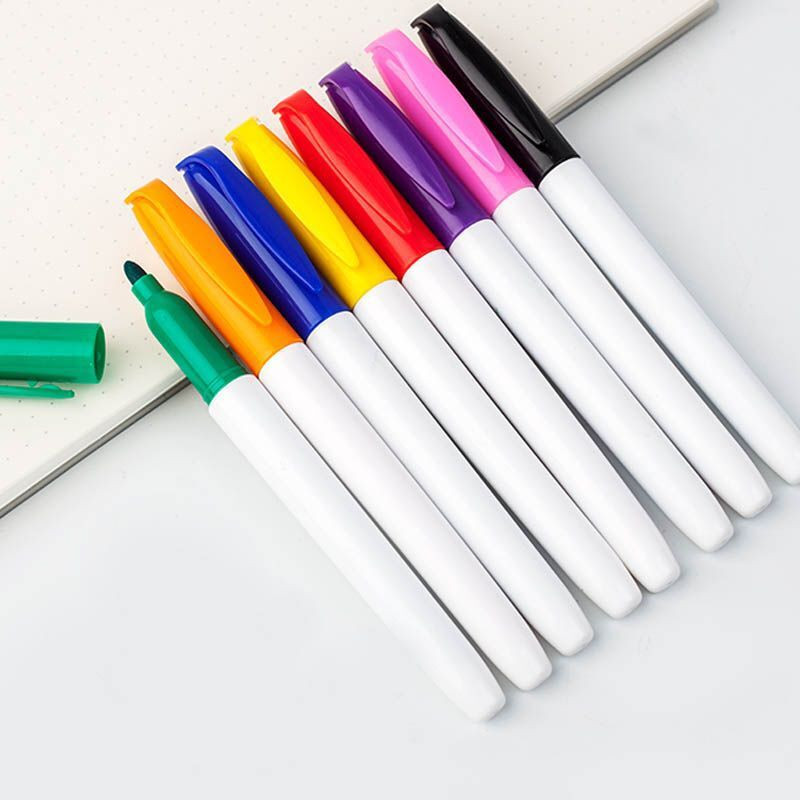 Buy Custom Package Permanent Fine Marker Set Of 8 Or 12 from Anhui ...