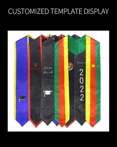 Buy Custom Peru Flag Graduation Stole Sash For Study Aboard ...