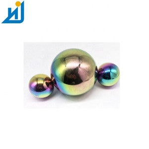 Buy Custom Steel Balls Colored Plated Threaded Carbon Steel Ball Color ...