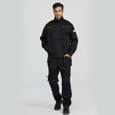 Buy Custom Workwear Pants Men Labour Uniform Long Sleeve Repair Shop ...