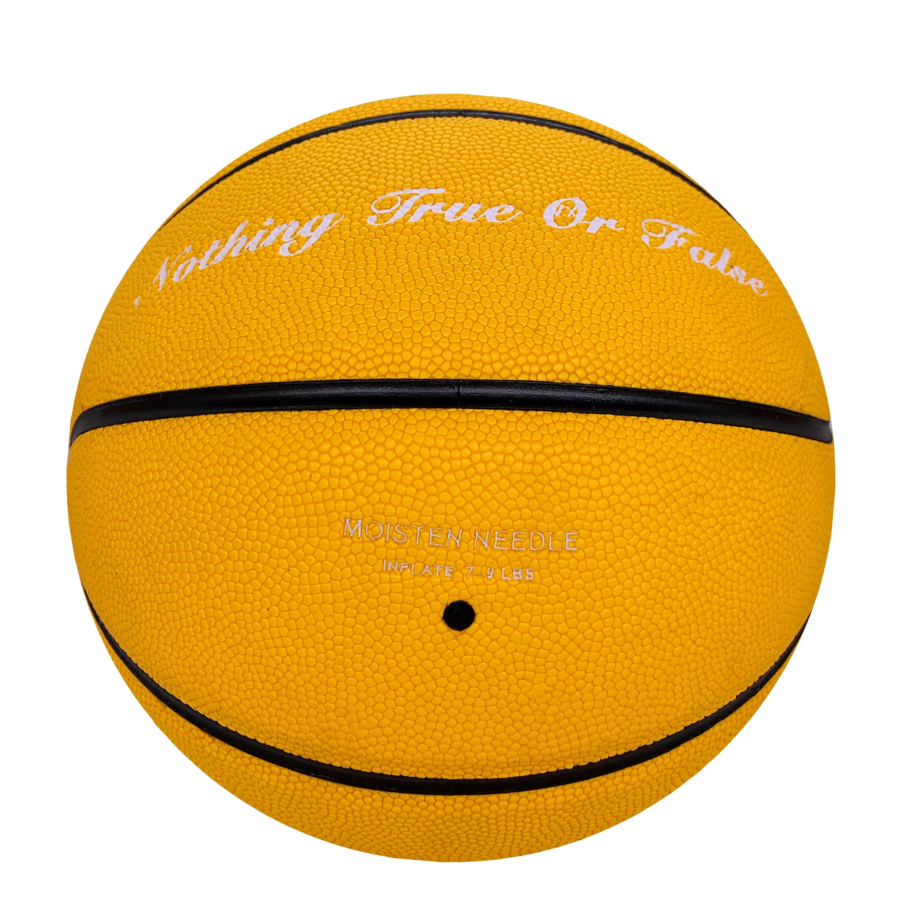 Buy Customize No Logo Official Size Weight Yellow Training Basket Ball ...