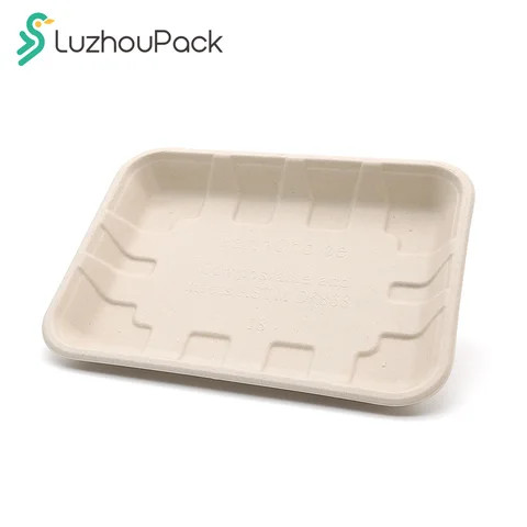 Buy Disposable Food Trays Compostable Disposable Food Container Bagasse ...