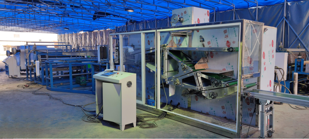 Buy Disposable Surgical Drape Folding Machine Paper+pe Film Embossing ...