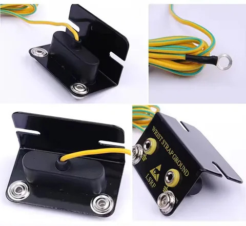 Buy Electronic Tool Esd Grounding Socket Antistatic Dual Bench ...