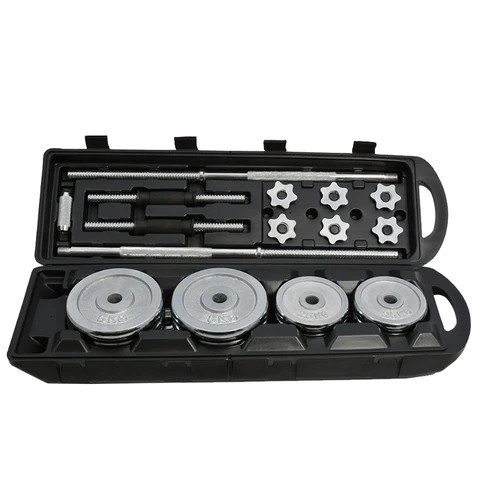 Buy Factory 20kg 30kg 50kg Adjustable Dumbbell Set Weights Barbell Set ...