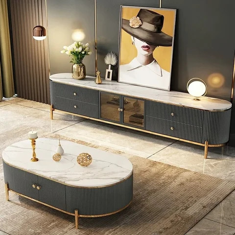 Buy Factory Outlet Living Room Tv Stands Durable Tv Table Stainless ...