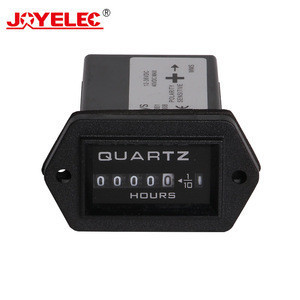 Buy Good Price Hour Meter Ac220v Dc12-36v Industrial Hourmeter Black Rectangle Complete Sealed ...