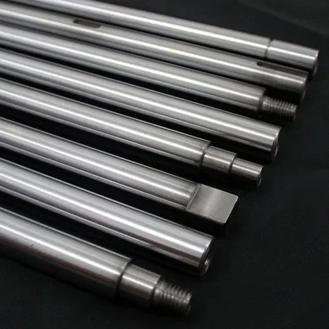 Buy High Quality Hydraulic Cylinder Piston Rod Cnc Machining Steel Bar ...