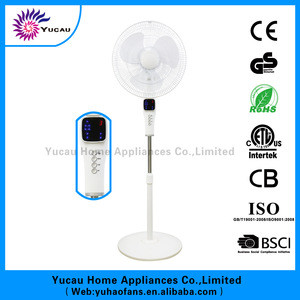 Buy Home Appliances Electric Stand Fan Remote Control 8 Hours Timer ...