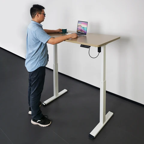 Buy Home Office Height Adjustable Electric Lifting Desk Elevator Single ...
