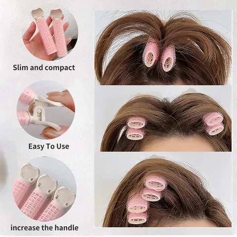 Buy Korean 2pcs/set Magic Tape Hair Beauty Styling Tools No Hurt Roller ...