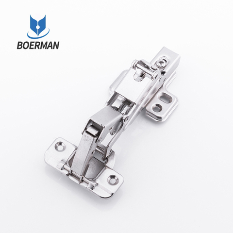 Buy Large Angle Stainless Steel Hinge Cabinet Wardrobe Door Shock ...
