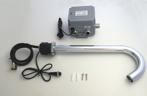 Buy Long Neck Sensor Water Tap Upc Bathroom Basin Sink Automatic Faucet ...