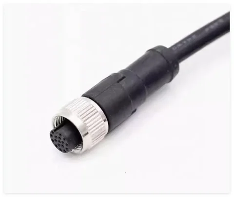 Buy M12 Ip67 Waterproof Connector 2-12pin Core Aviation Plug For Power ...