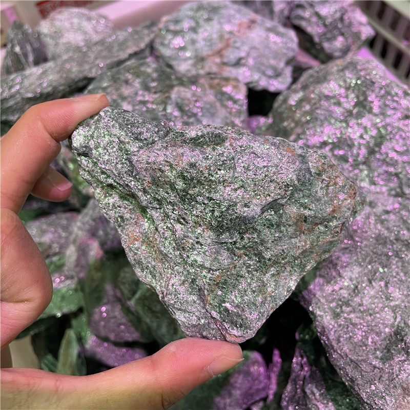 Buy Natural Raw Stone Green Mica Mineral Specimens Spiritual Healing ...