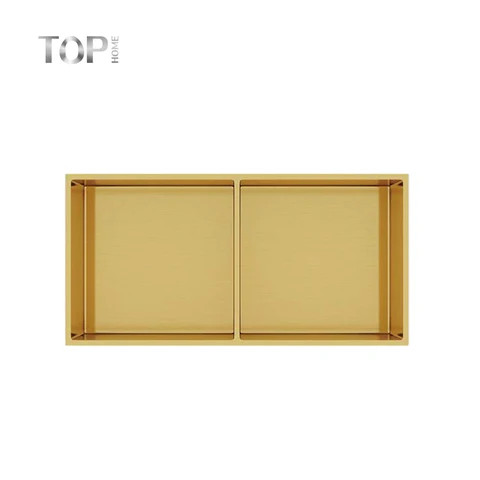 Buy New Design Matte Black Shower Niches Stainless Steel Recessed ...