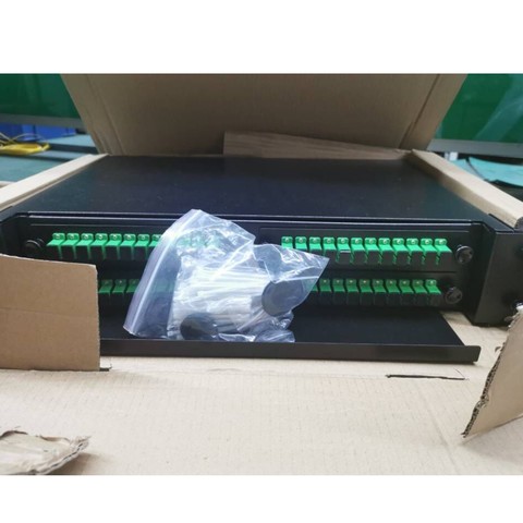 Buy Odf Fiber Optic 24 Port Sc/upc 48coers Fiber Optic Patch Panel from ...