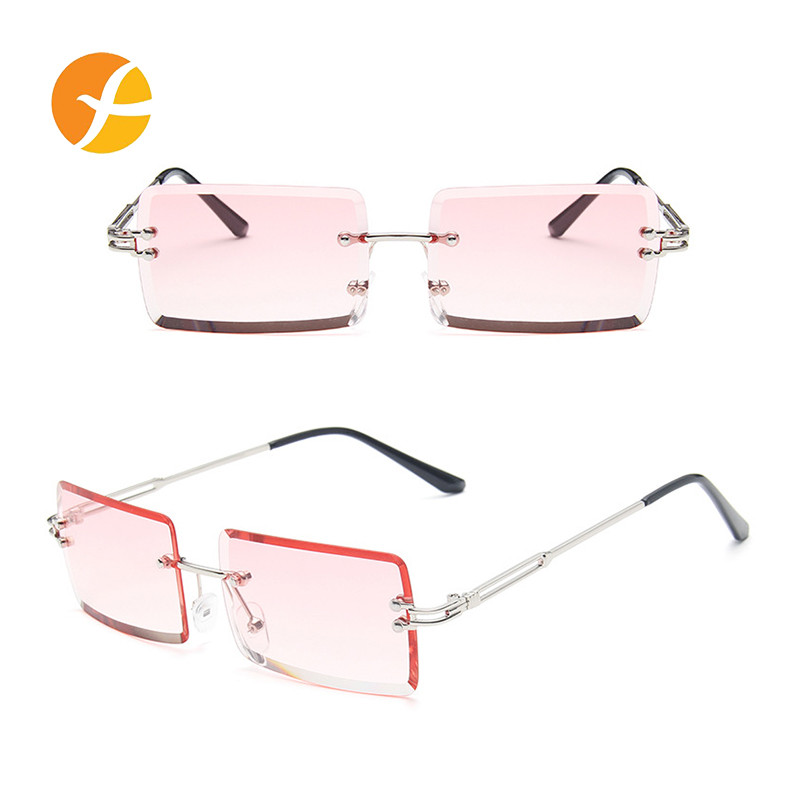 Buy Outdoor Custom Clear Squar Modern Sunglassess Sunglasses No Frame ...