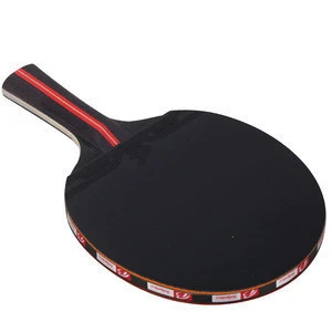 Buy Penhold Table Tennis Ping Pang Bat Racket Paddle With Three Ping ...