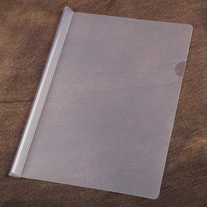 Buy Pp Clear File Folder Report Cover With Transparent Slider Bar A4 ...