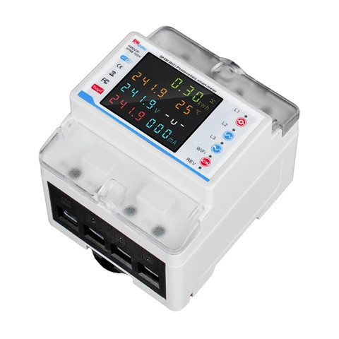 Buy Rmshebei 3-phase 4-wire Graffiti Smart Wifi Mcb Circuit Breaker ...