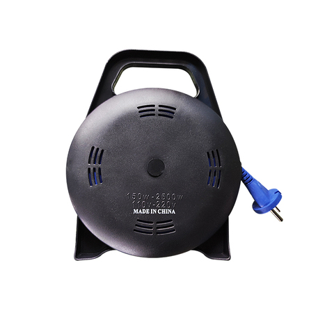 Buy Round Uk Plug Plastic Cable Reel Extension Cord Power Socket 220v ...