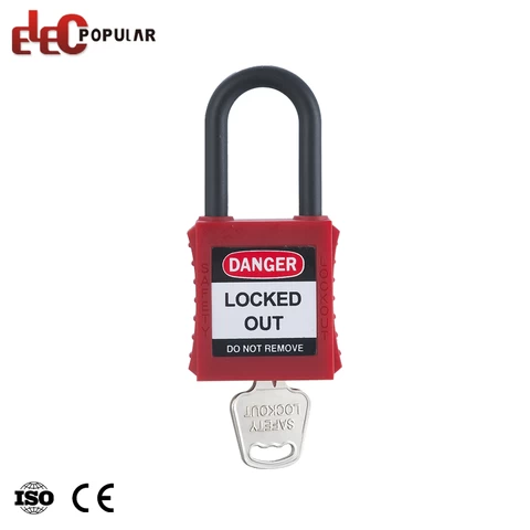 Buy Safety Insulation Shackle Alarm Lock Padlock from Yueqing ...