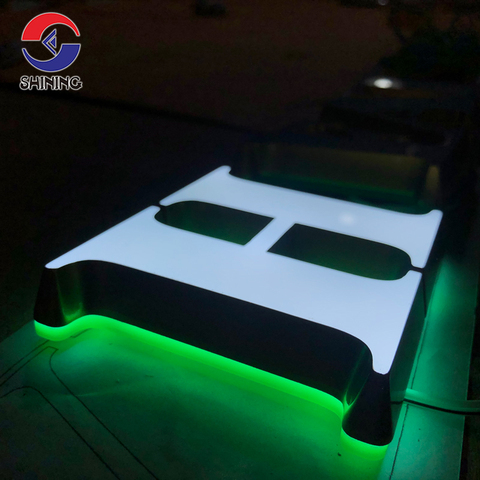 Buy Shining Factory 3d Acrylic Led Illuminated Letters Digital Signage ...