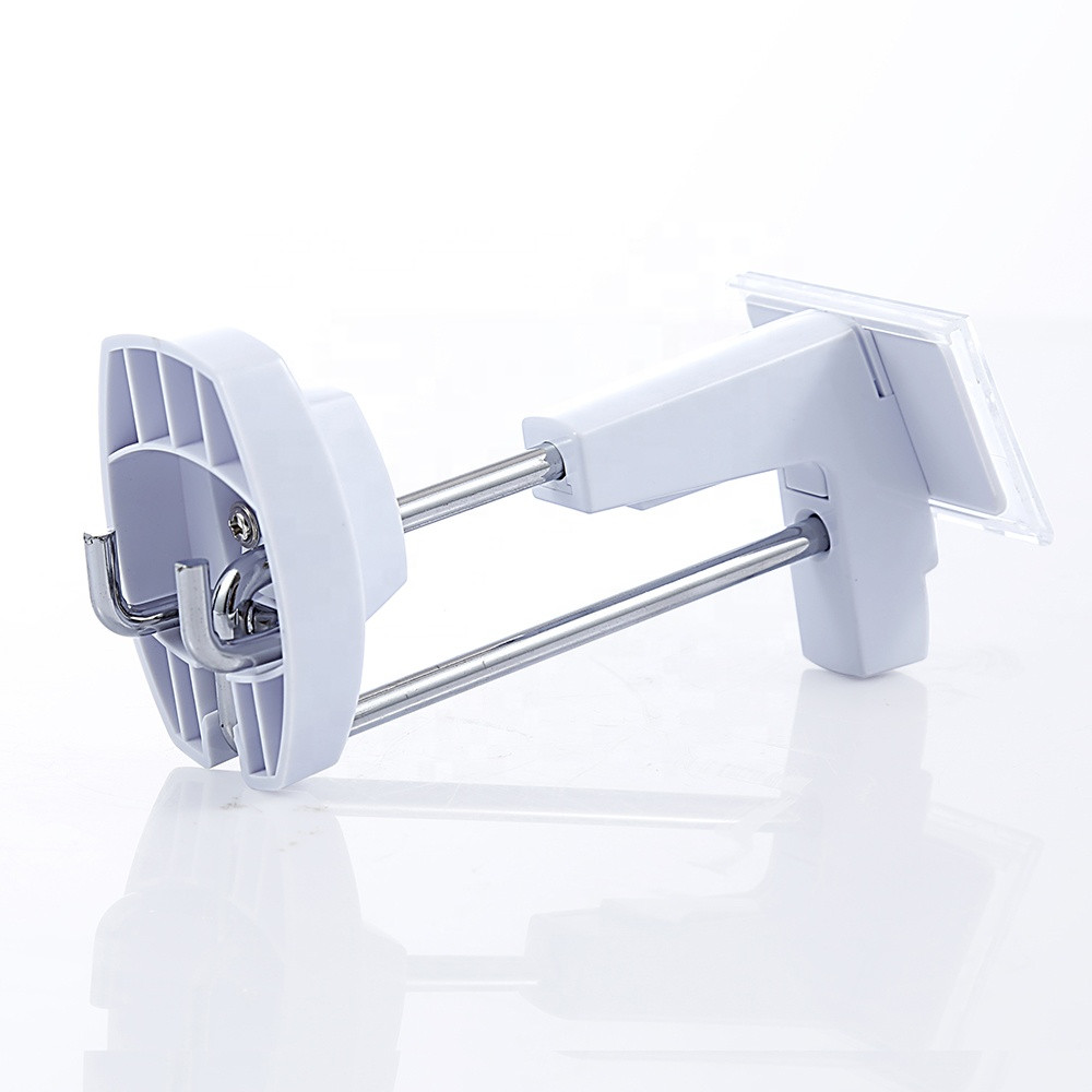 Buy Slatwall Display Security Hook With Price Tag, Chrome Plated For ...