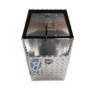 Buy Small Rear Bumper Generator Box Aluminum Tool Box Caravan/camping ...